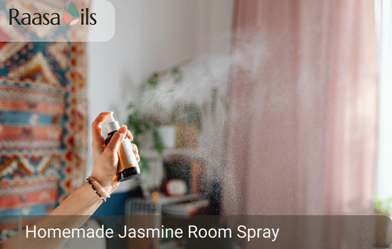 Homemade Jasmine Room Spray: Natural Home Fragrance – Raasa Oils India
